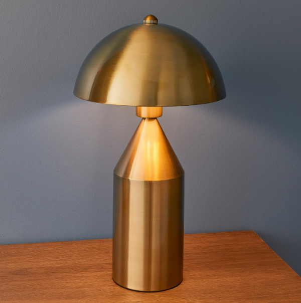 Gold Dome Lamp - The Forest & Co.